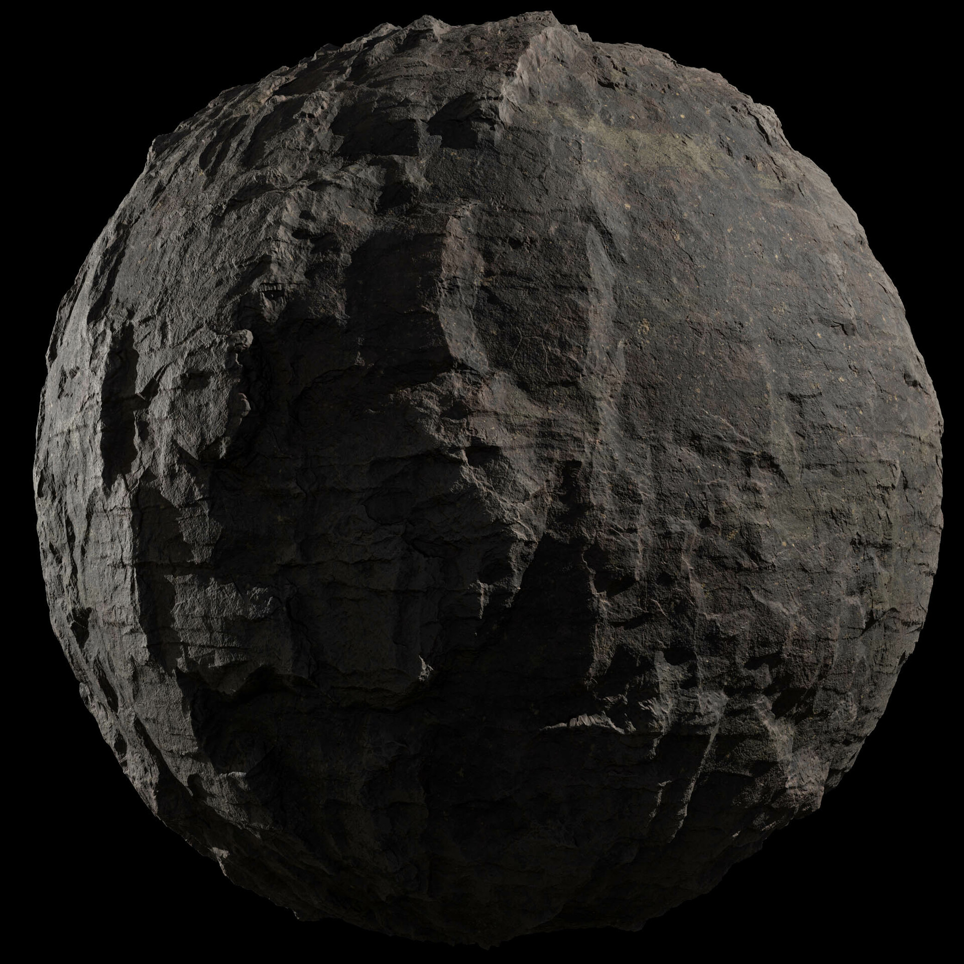 ArtStation - Coal Mine Wall (Free-Download-4K)