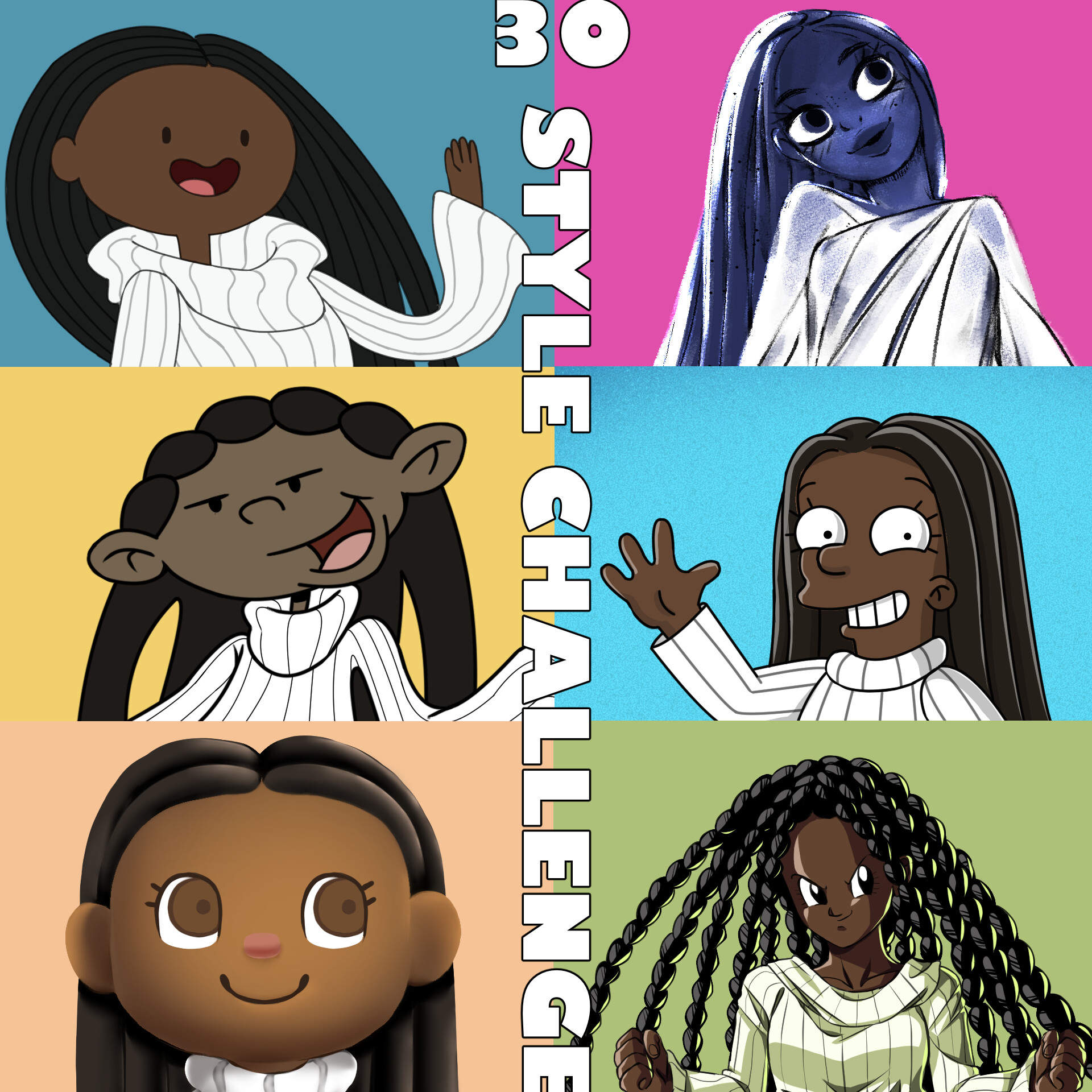 ArtStation - 30 Style Challenge