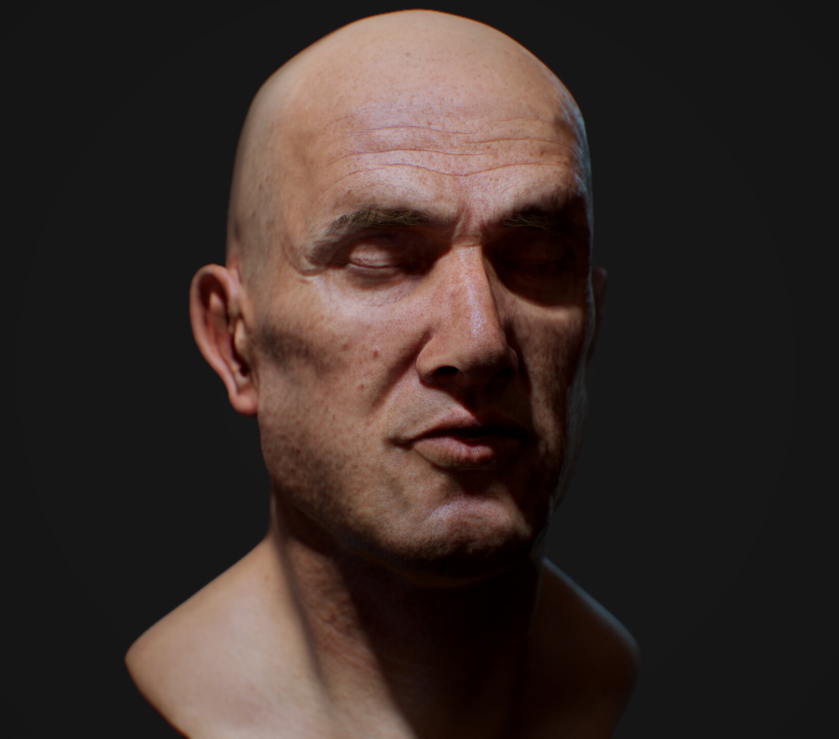ArtStation - 3D Male Portrait