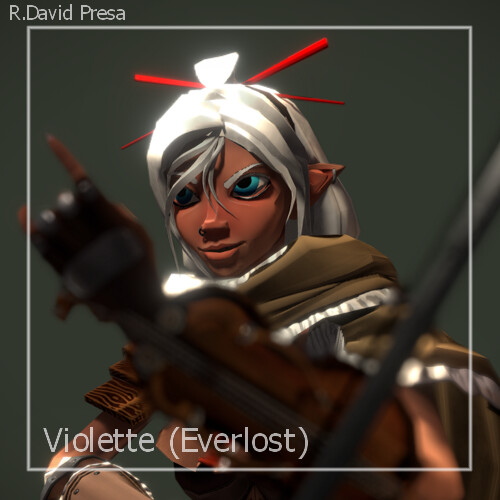 ArtStation - Violette (Everlost videogame)