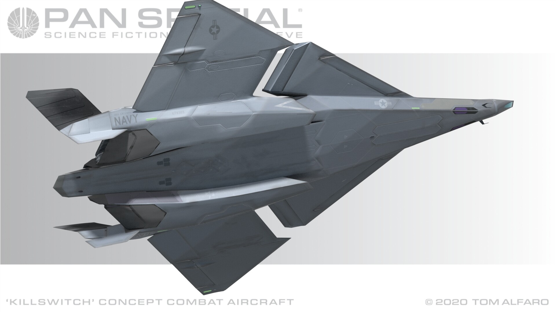 ArtStation - Killswitch Concept Combat Aircraft Part 6