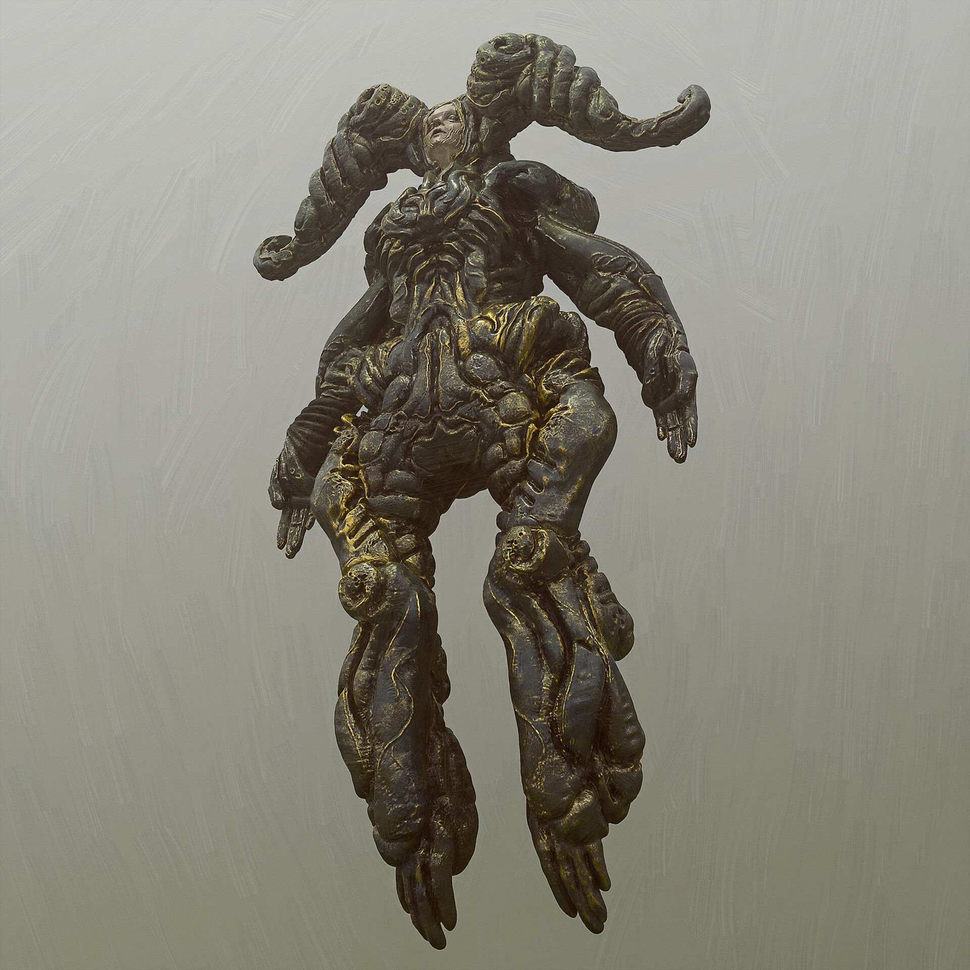 ArtStation - WIP Armored God