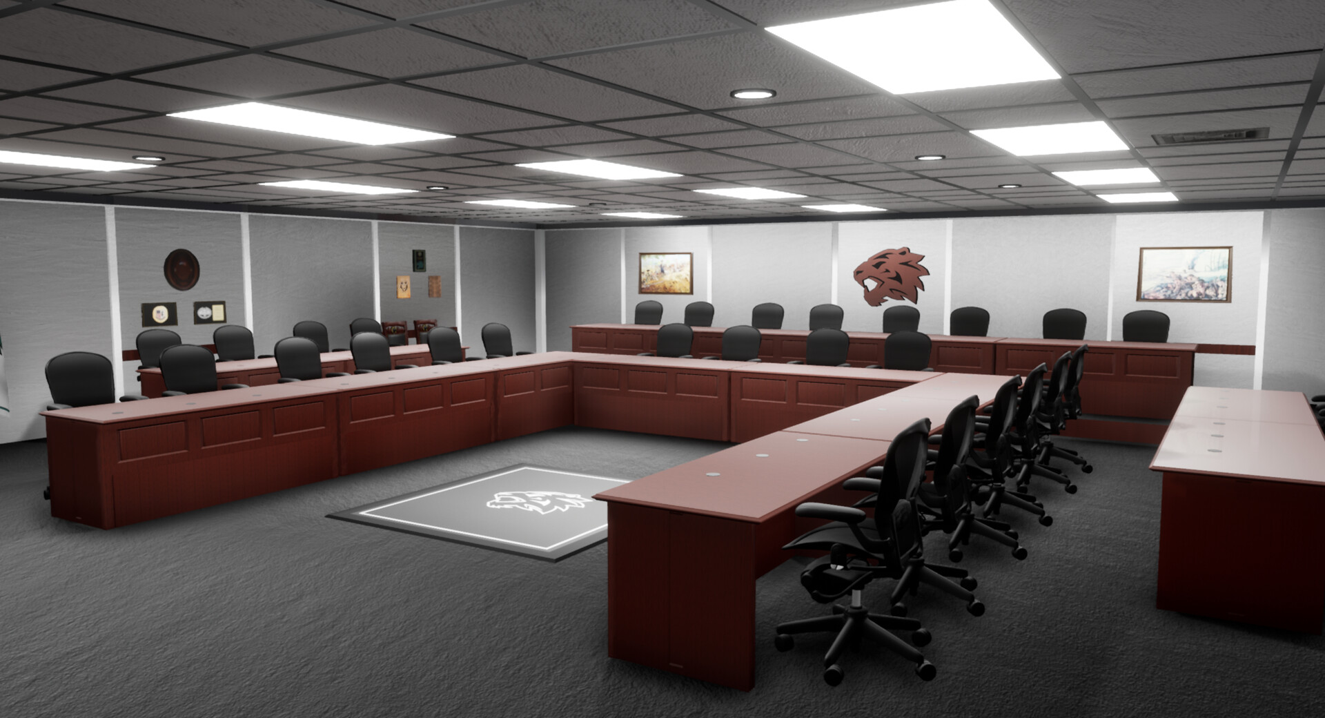 ArtStation - Army Conference Room