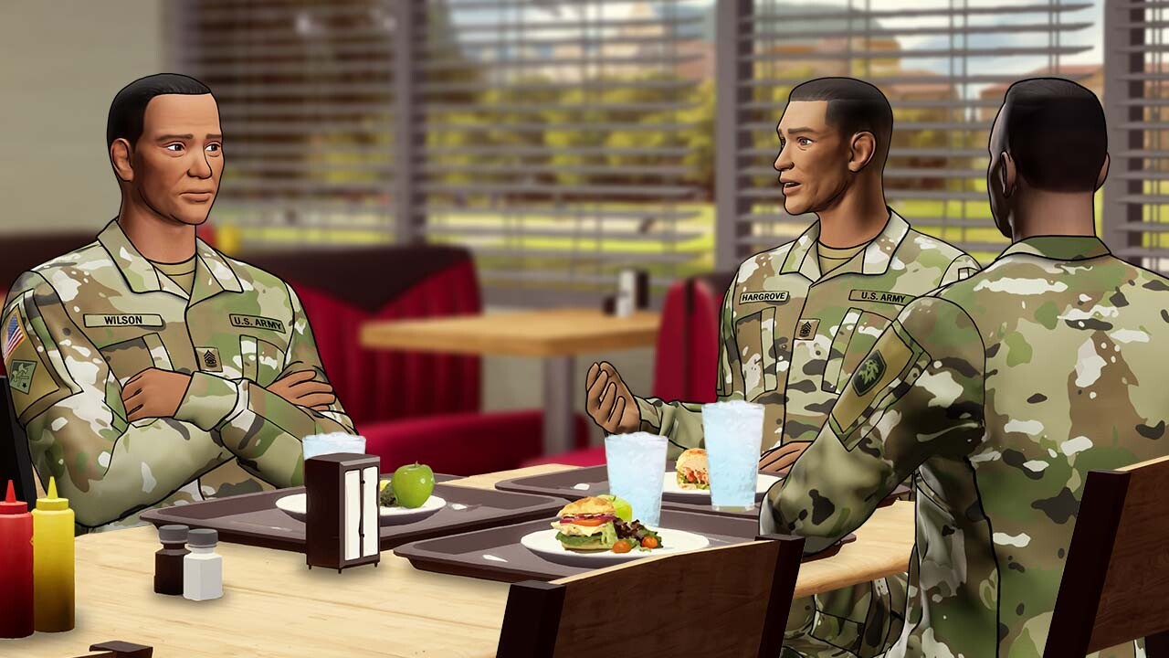 ArtStation - Army Dining Facility