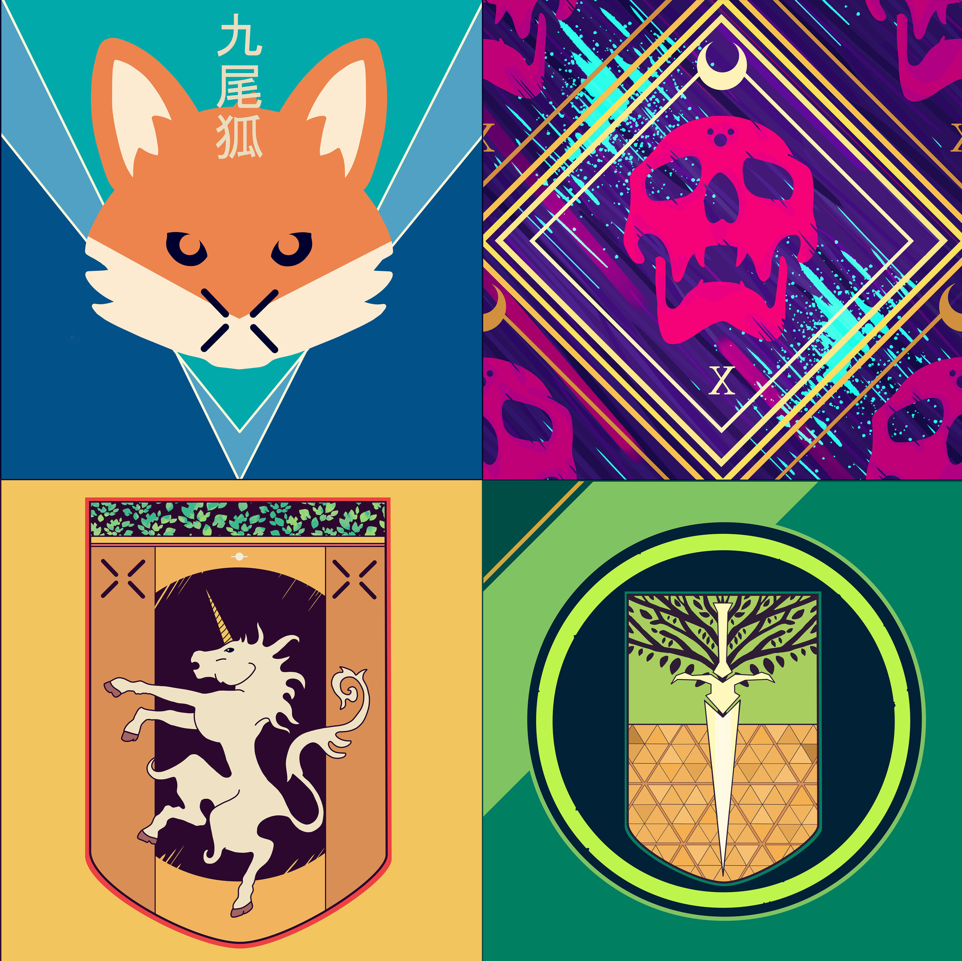 ArtStation - Kingdom / House Insignia
