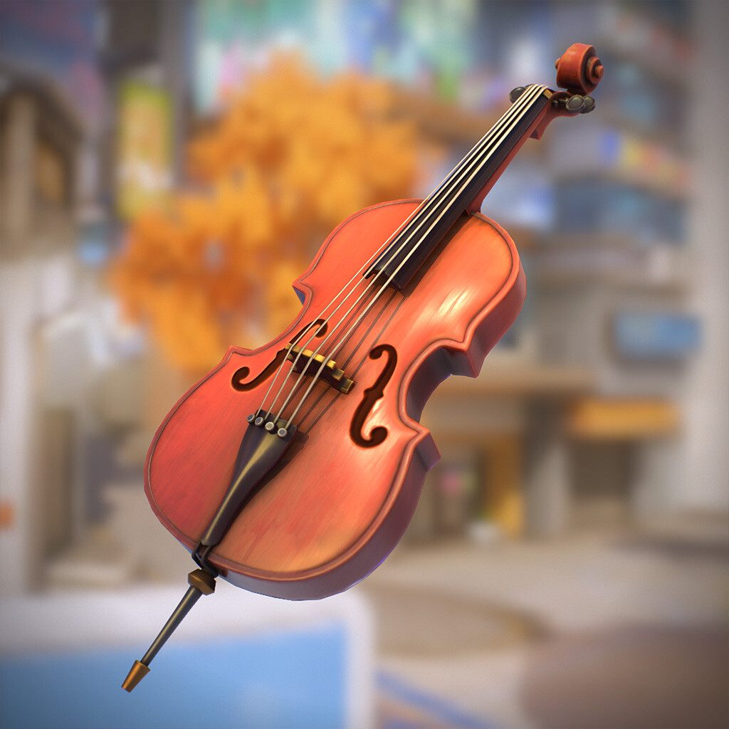 ArtStation - Stylized Cello