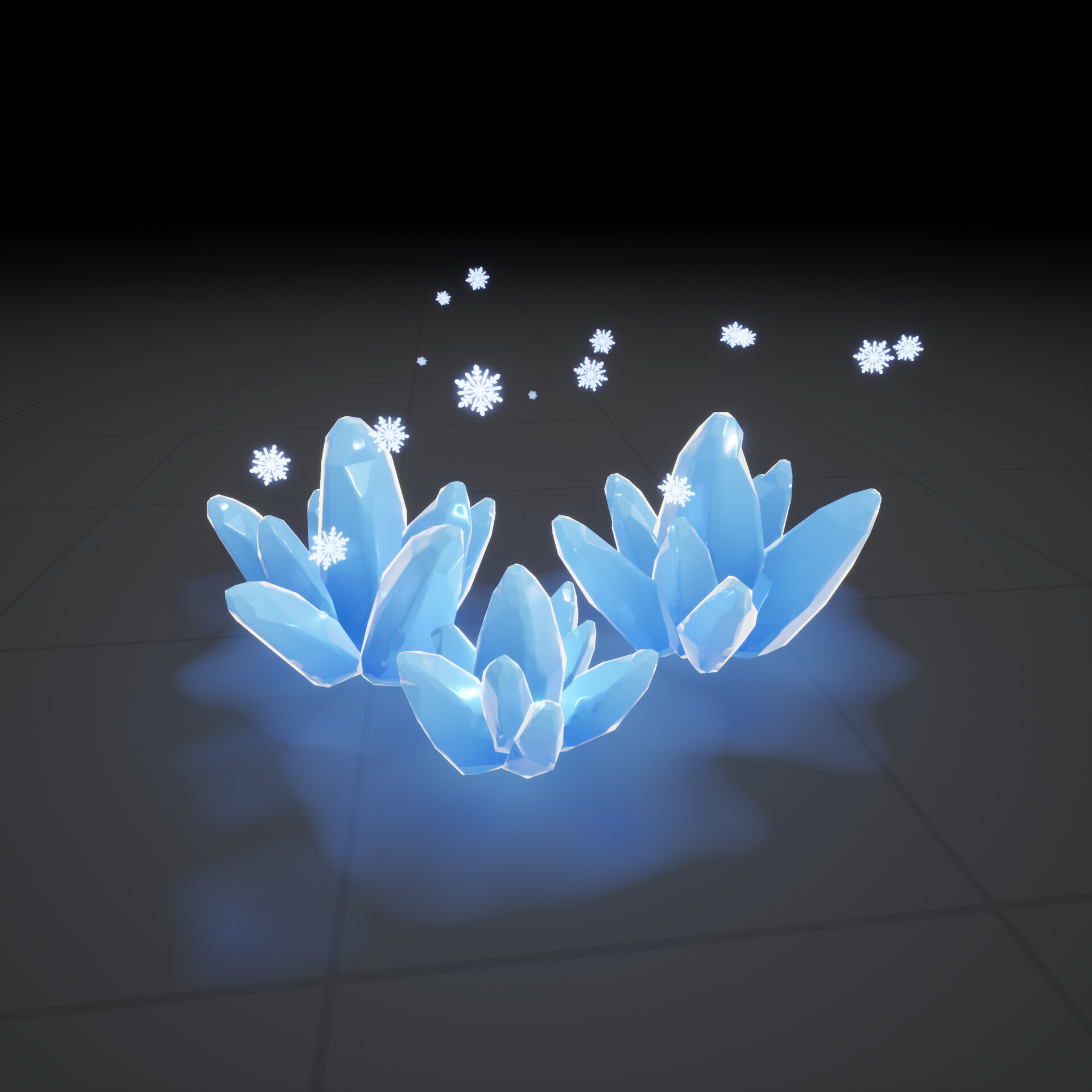 ArtStation - VFX - Ice Shard Attack