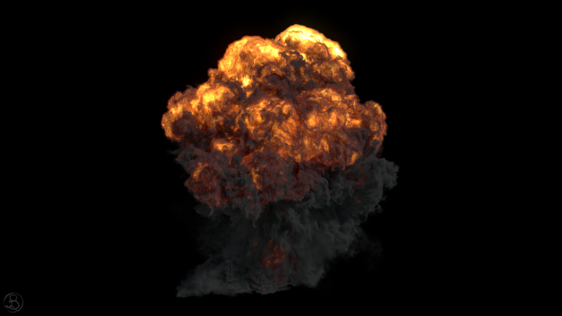 ArtStation - Houdini RnD Explosion and Smoke