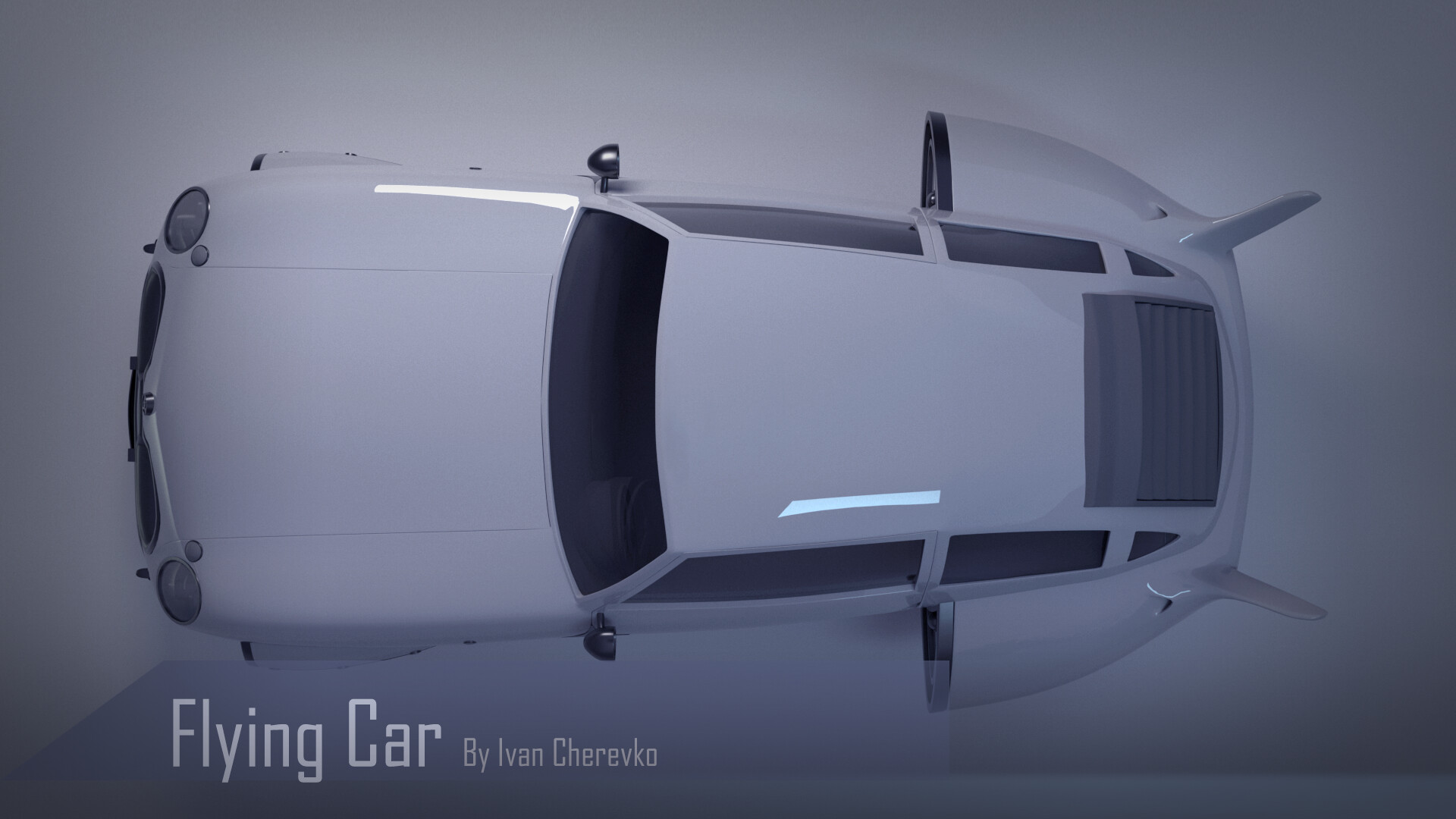 ArtStation - Flying car