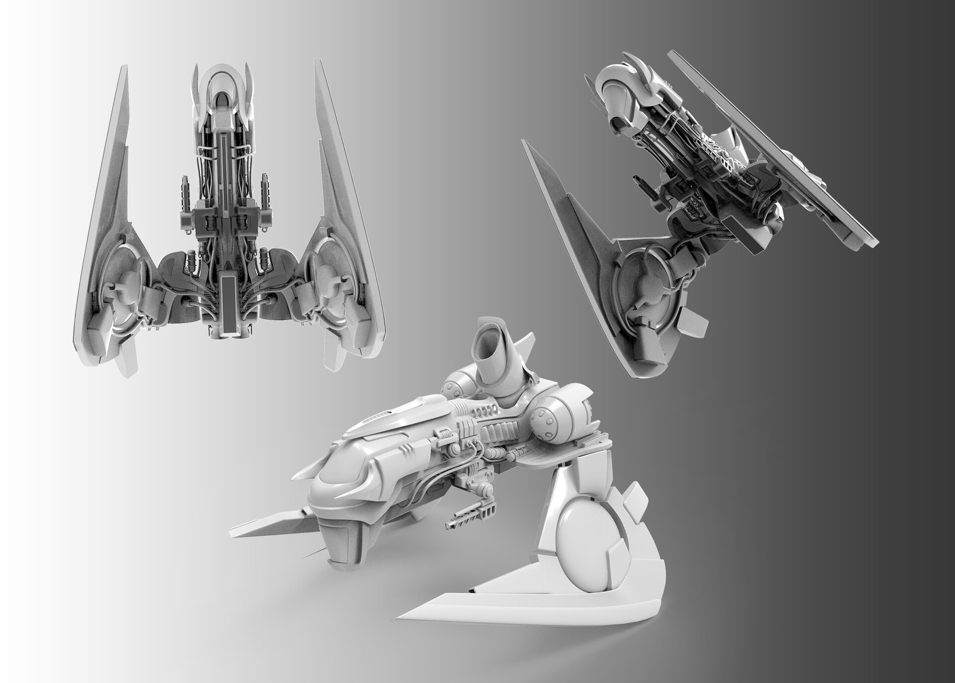 ArtStation - Space Ranger ship