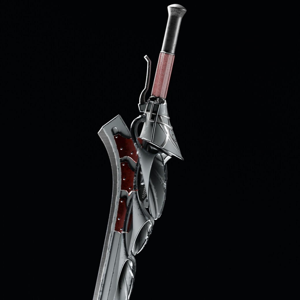 ArtStation - "Red Queen" Sword