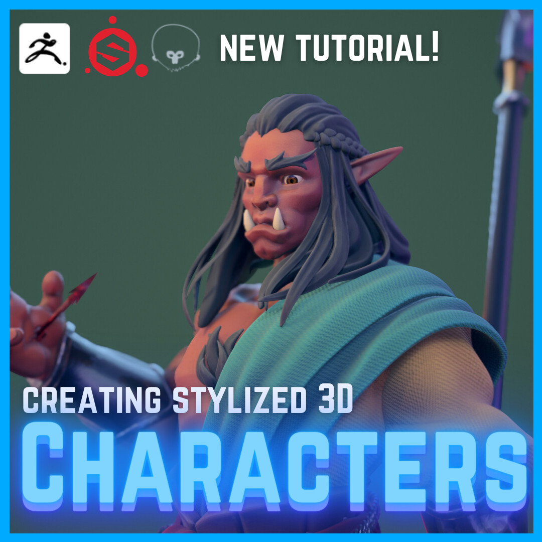 ArtStation - The Full 3D Character Workflow Explained [BEGINNERS GUIDE]