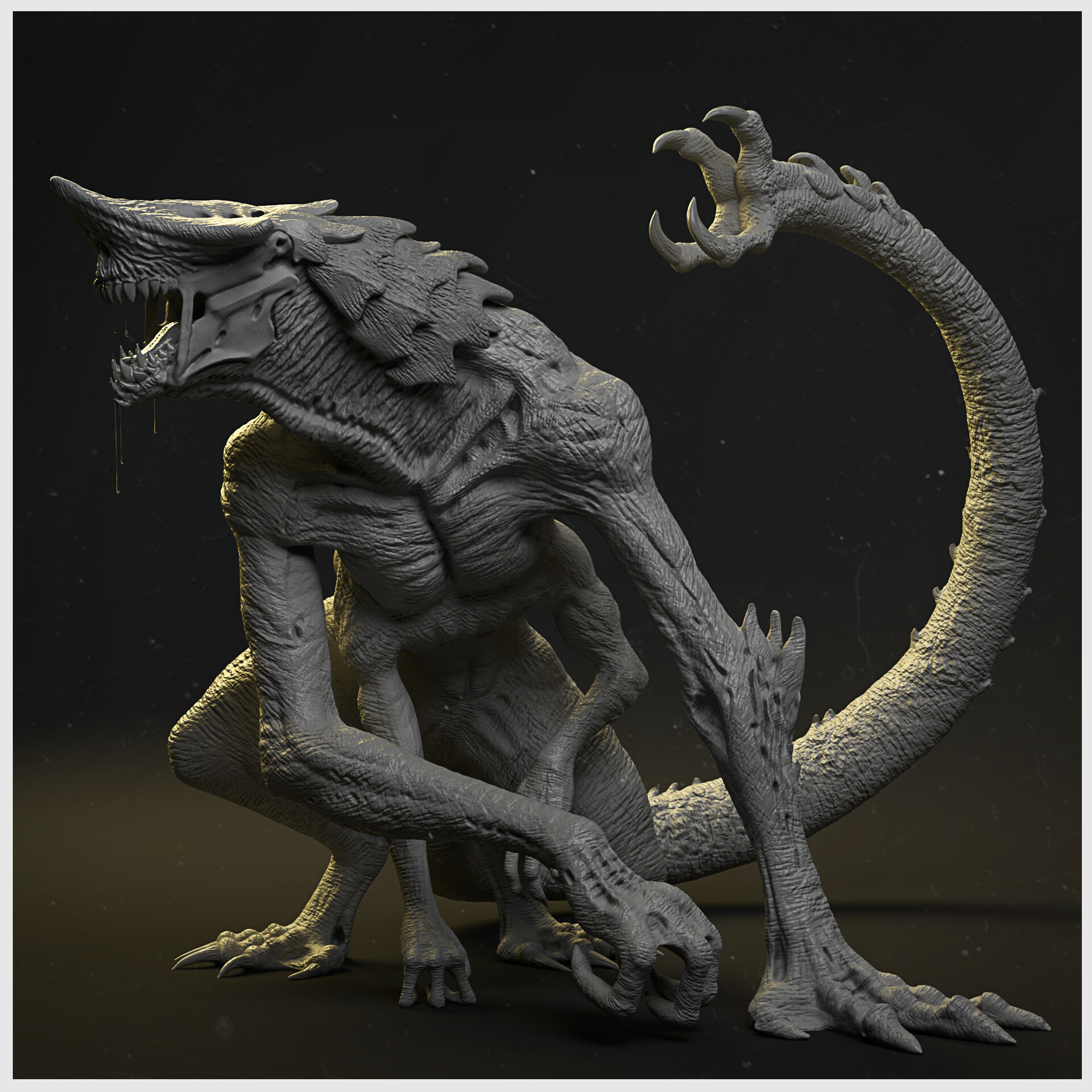 ArtStation - Stephen Oakley's "Monstre"