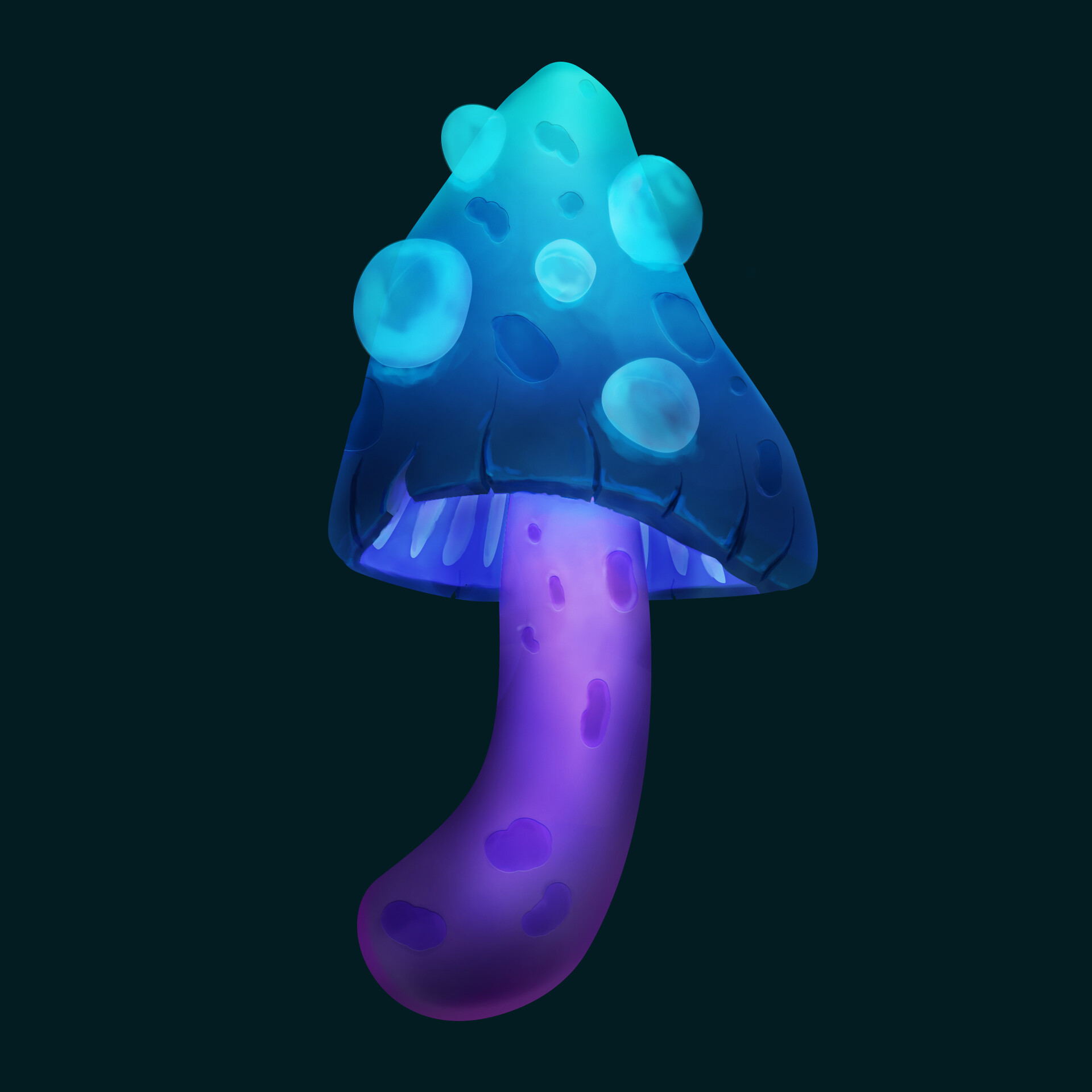 ArtStation - Magic mushroom