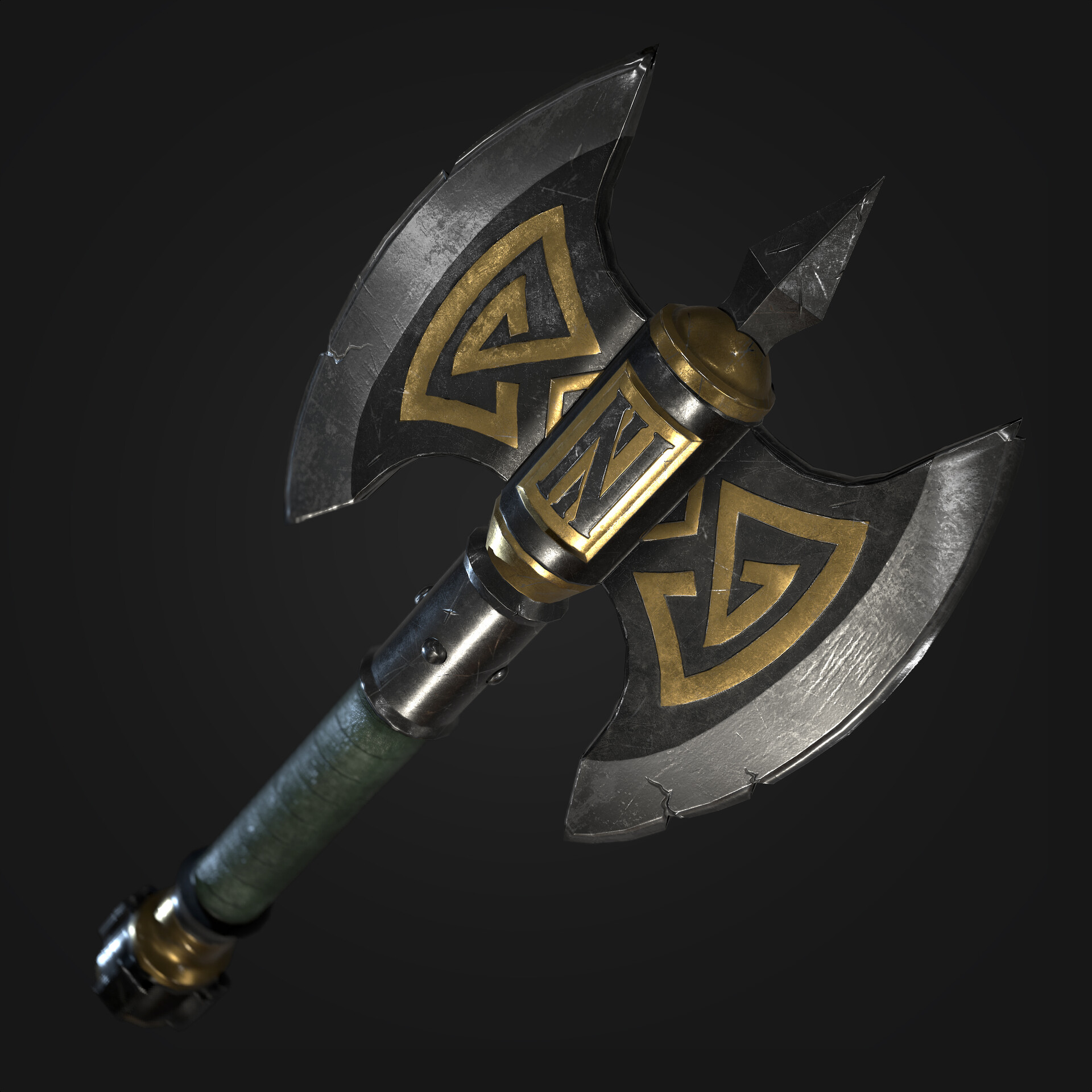 ArtStation - Dwarven Axe