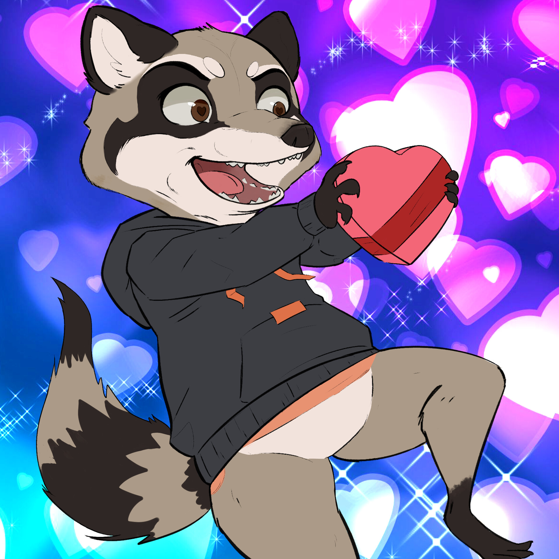 ArtStation - Racoon Love