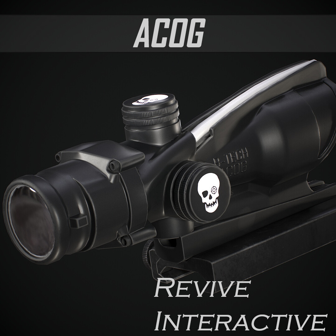 ArtStation - ACOG sight