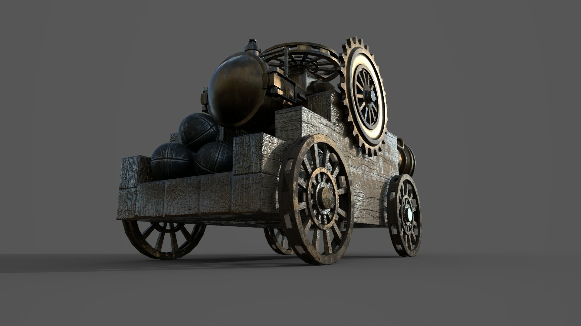 ArtStation - Cannon Steampunk