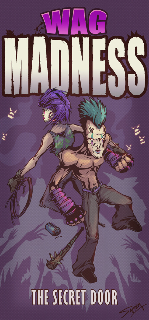 ArtStation - Wag Madness (Comic Illustration)