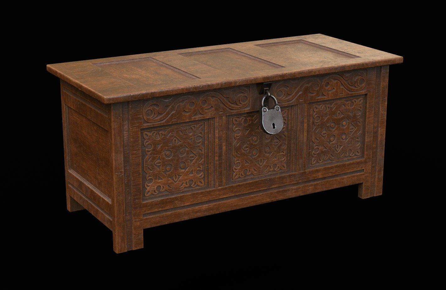 ArtStation - Props Work: Coffer