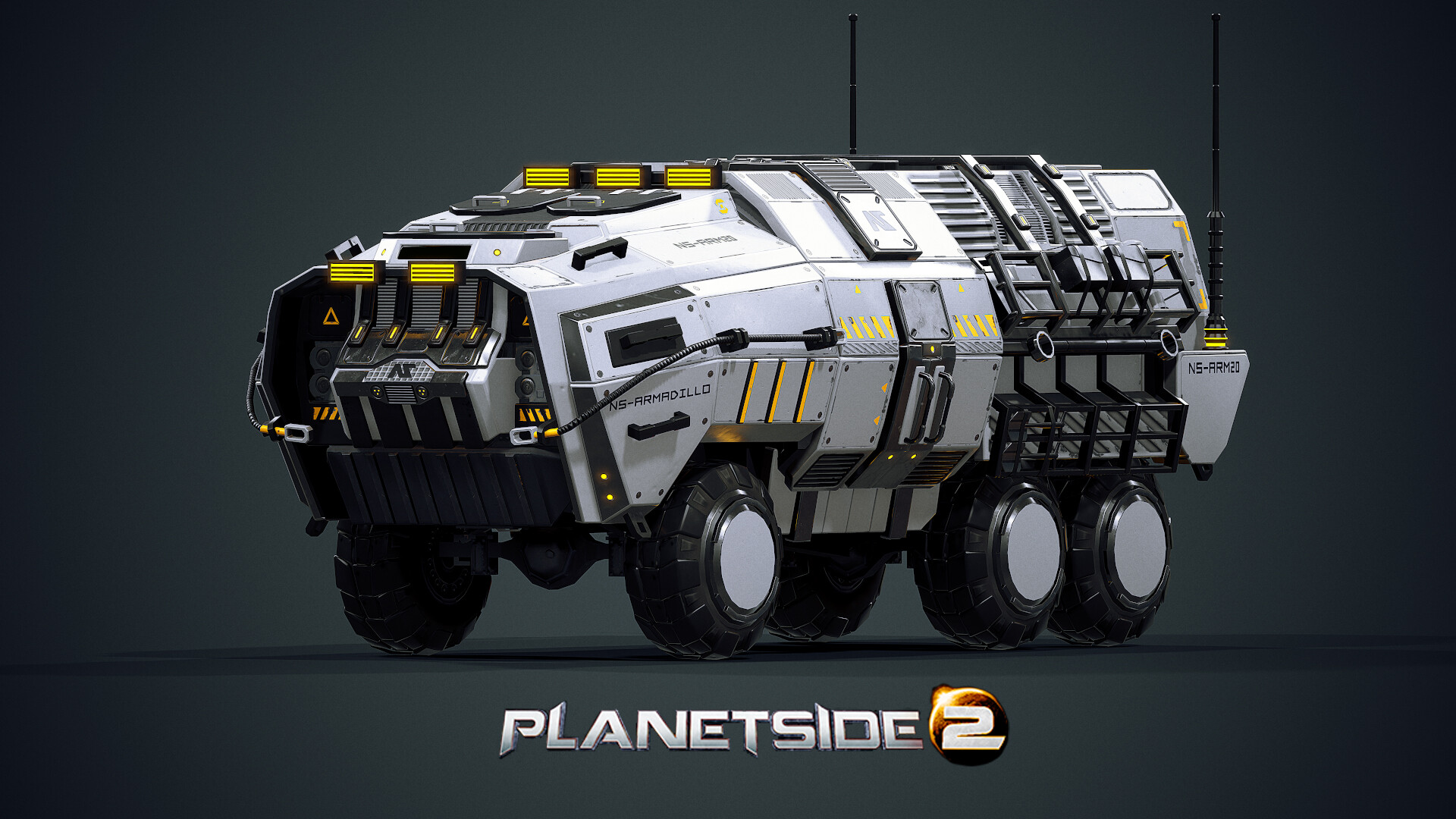 ArtStation - Planetside 2 - 'Armadillo ' Sunderer vehicle cosmetic
