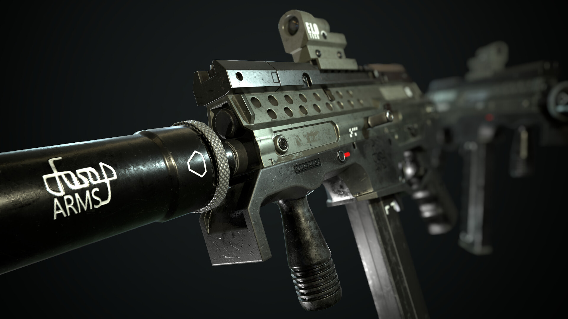 ArtStation - 10mm Auto SMG
