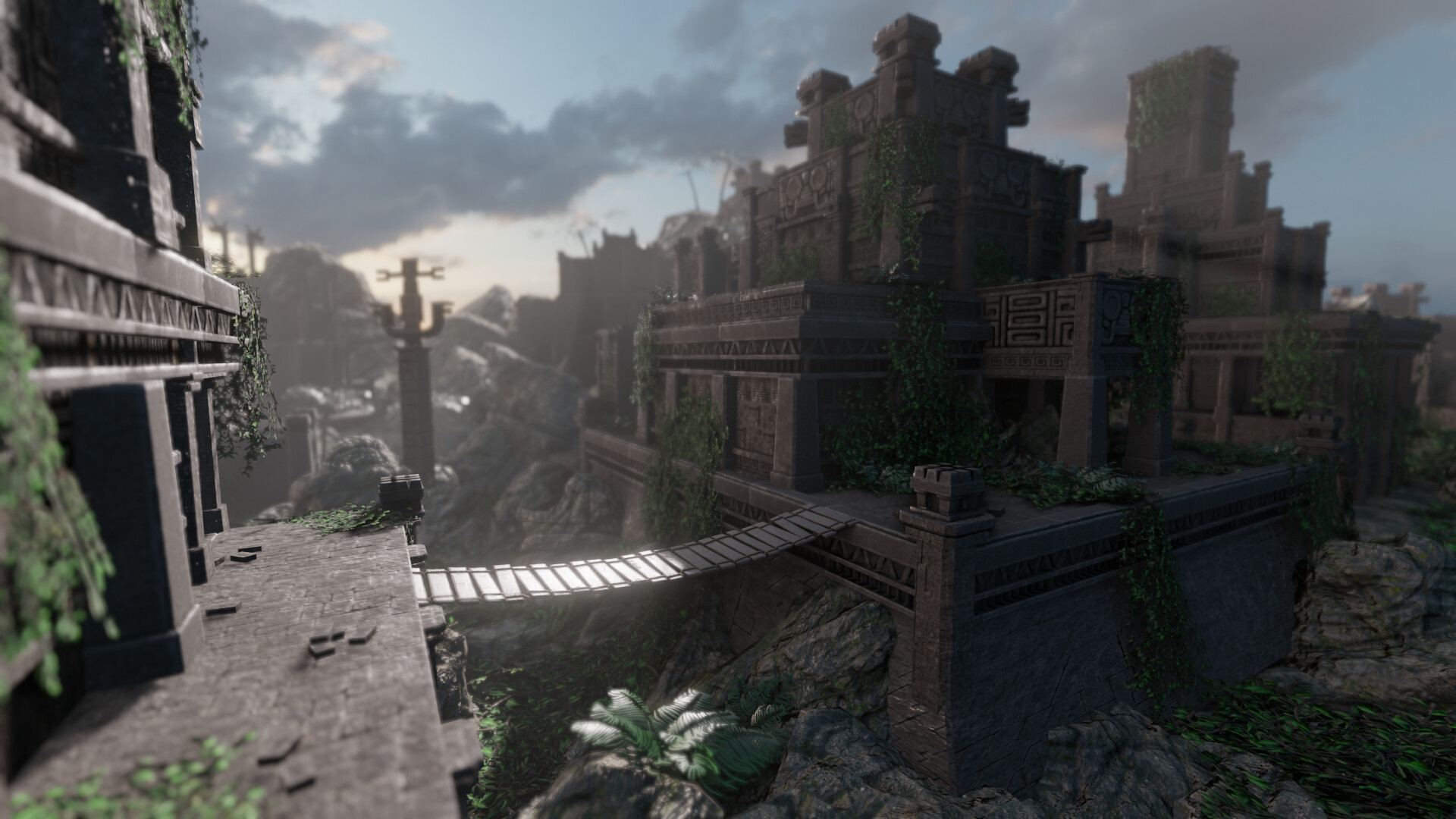 ArtStation - Aztec city