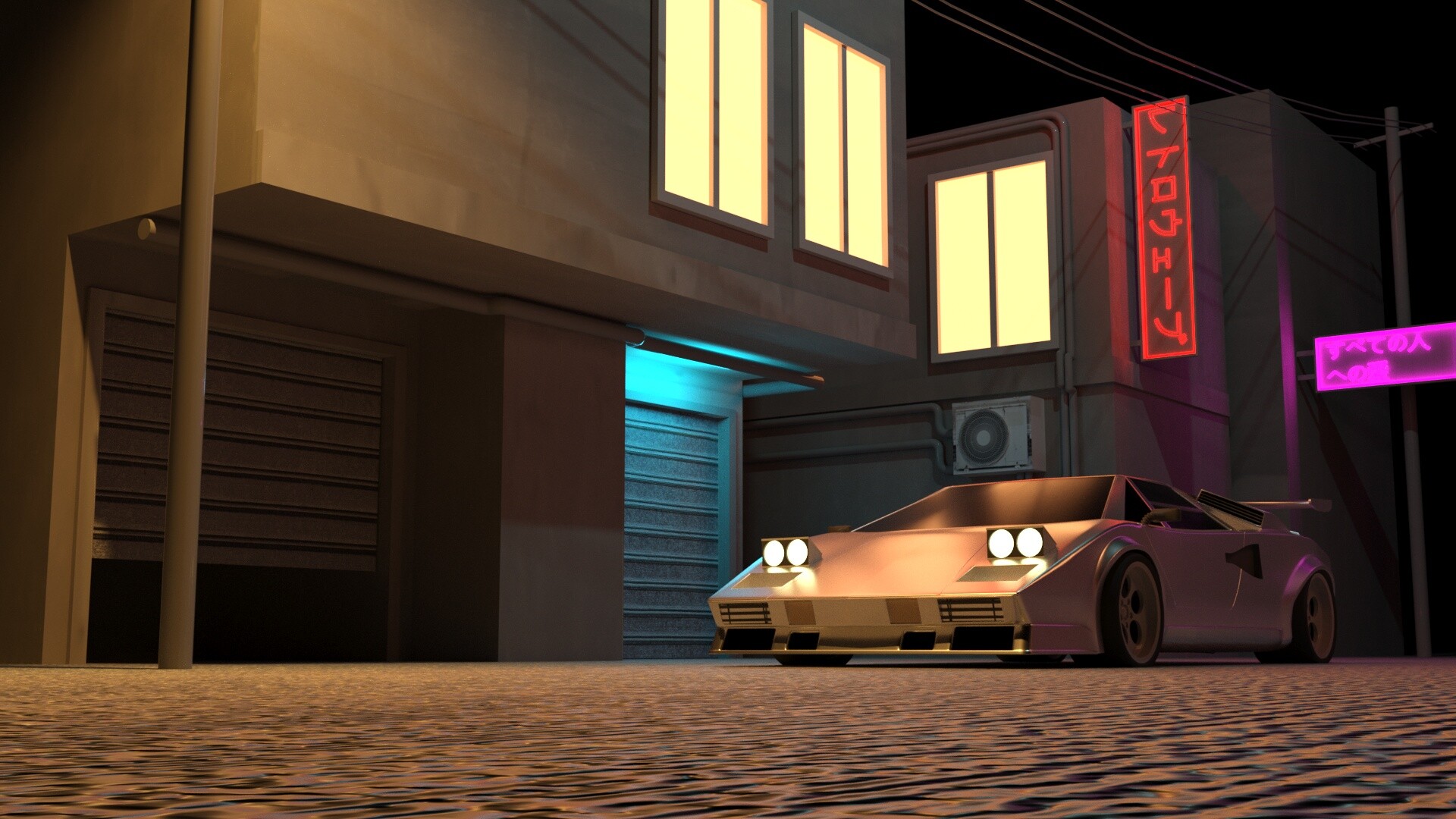 ArtStation - Lockdown Lambo