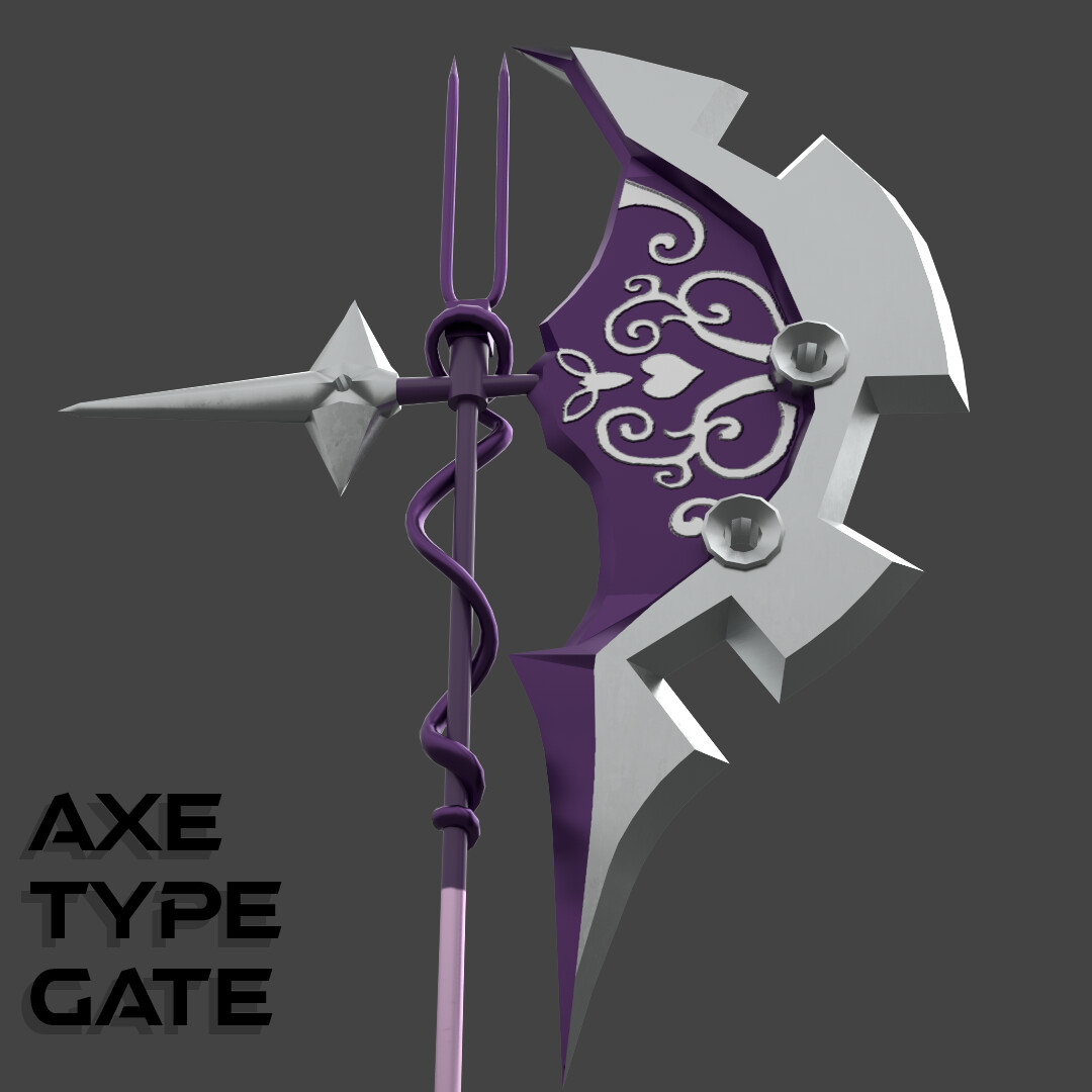 ArtStation - Axe type Gate