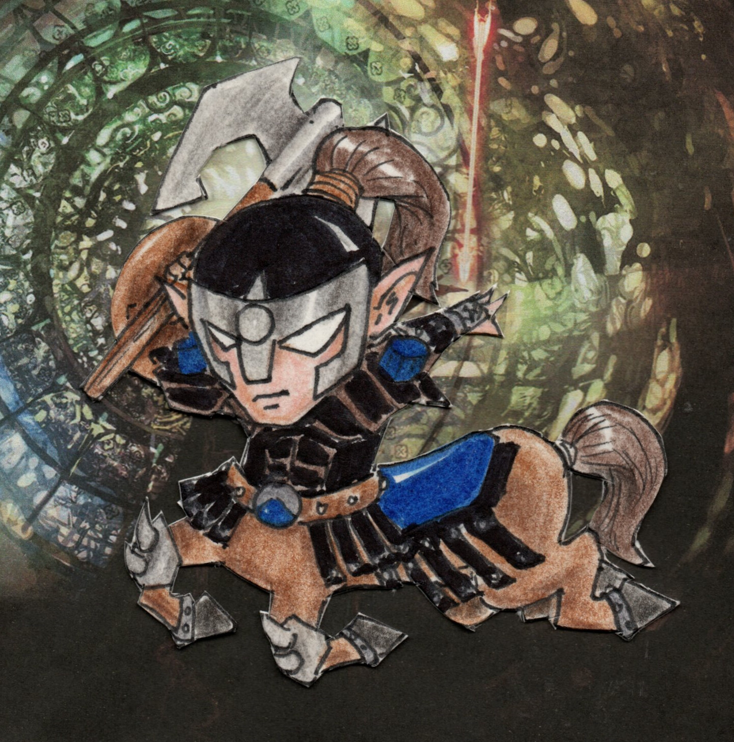 ArtStation - Mage Knight Elemental League Chibis