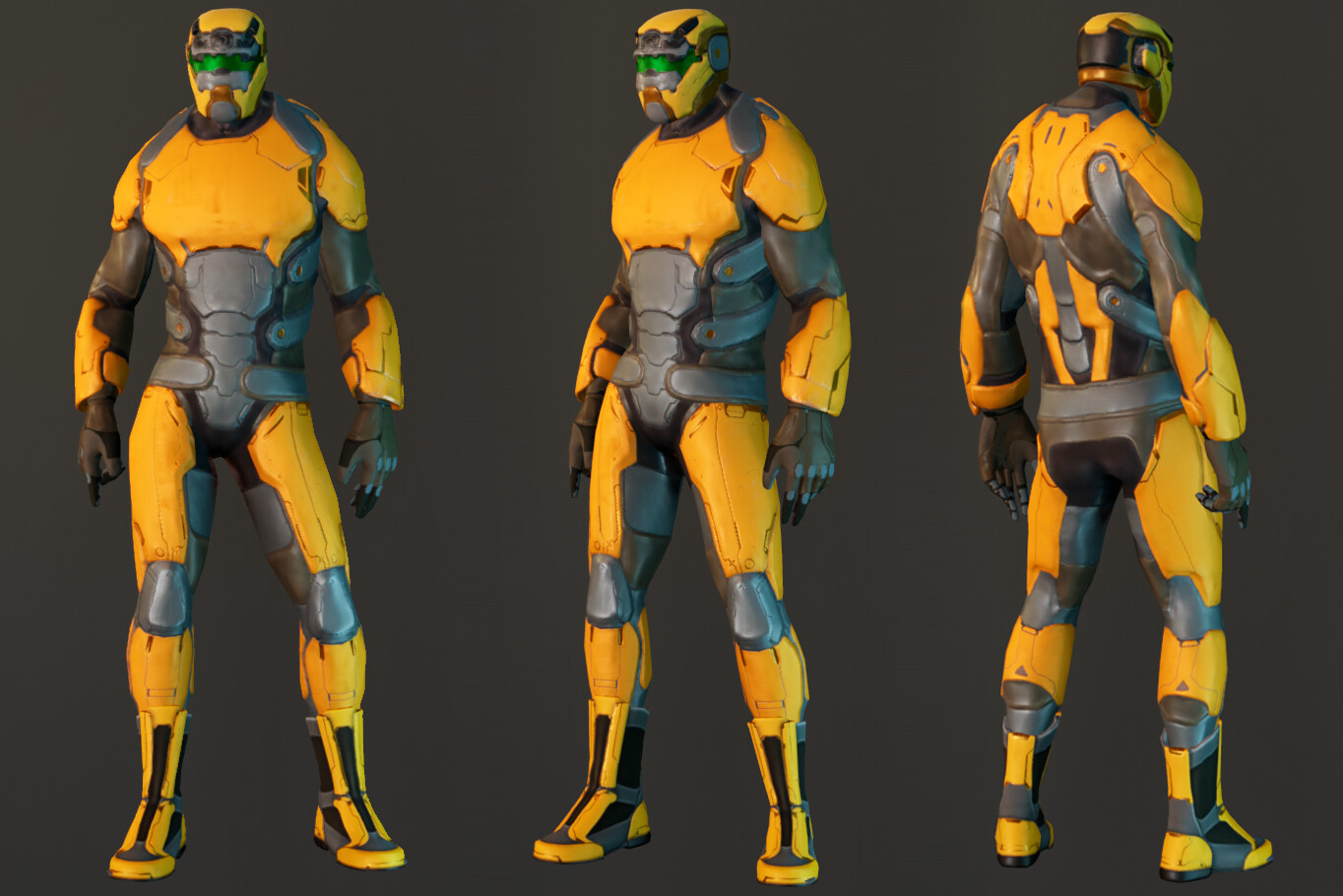 ArtStation - Combat Armor - Pit Infinity