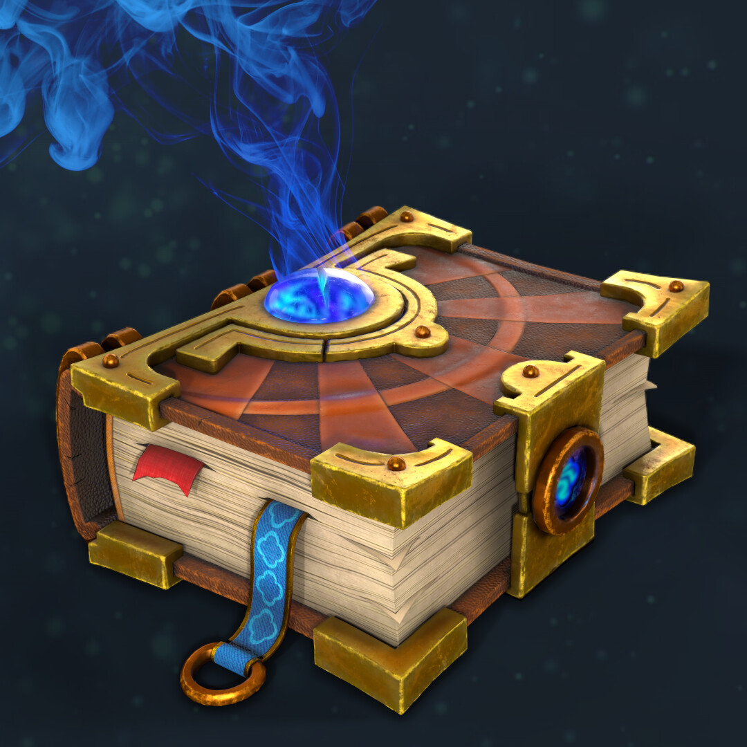 ArtStation - Stylized Spellbook