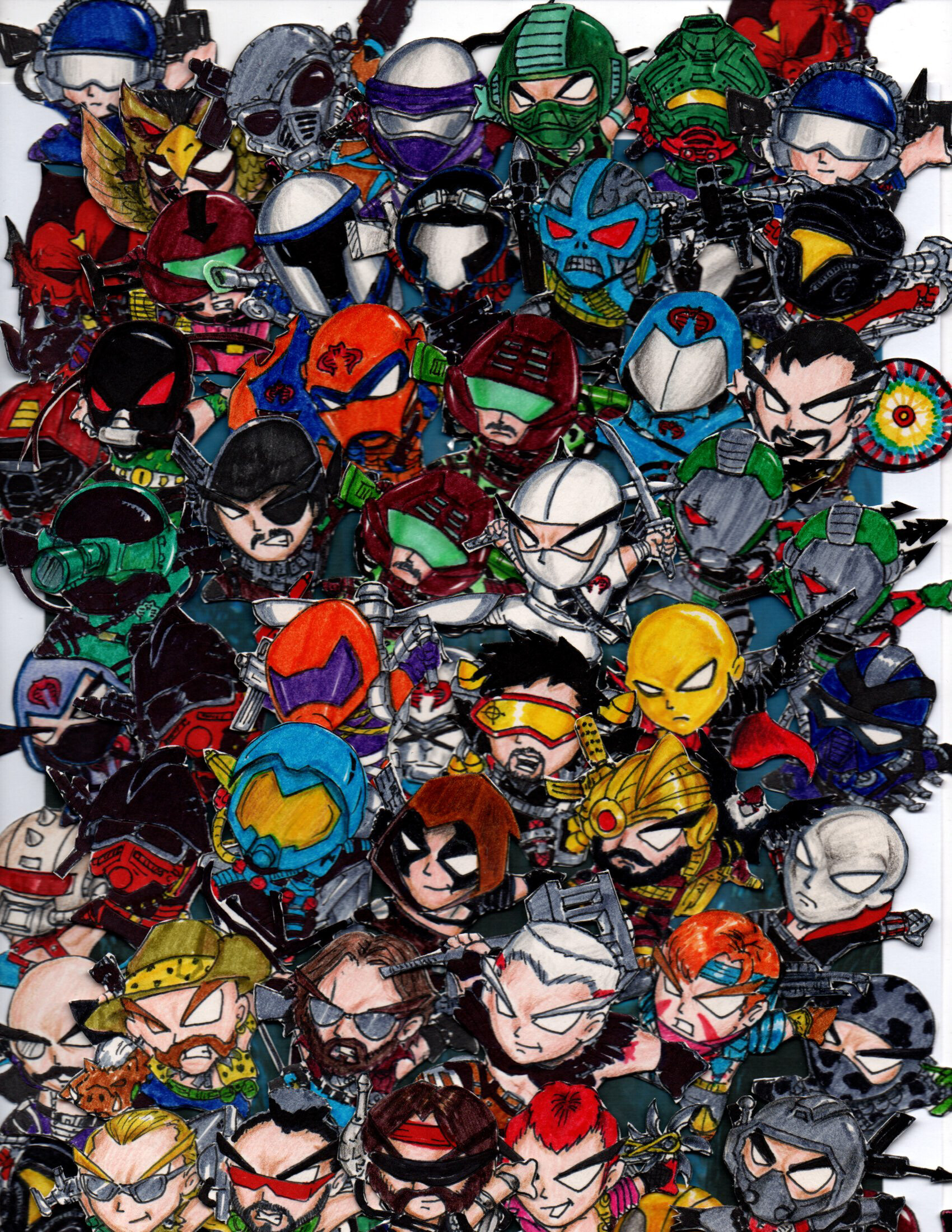 ArtStation - Cobra Chibis