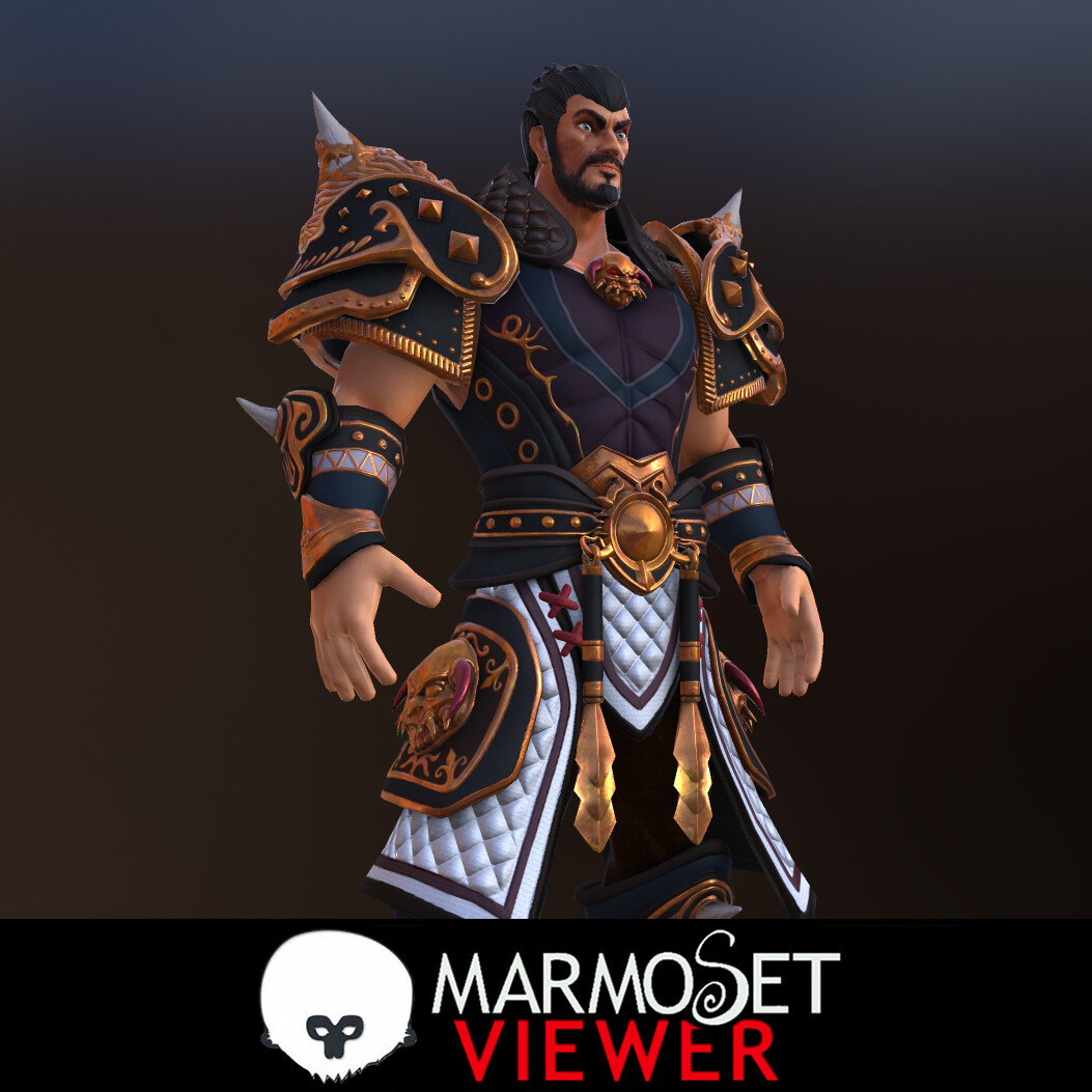 ArtStation - Warrior (Devil's Horn Armour)