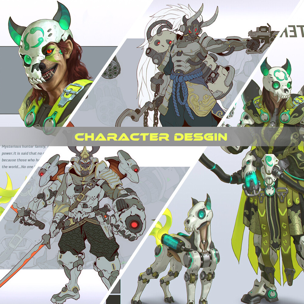 ArtStation - character desgin（practice）
