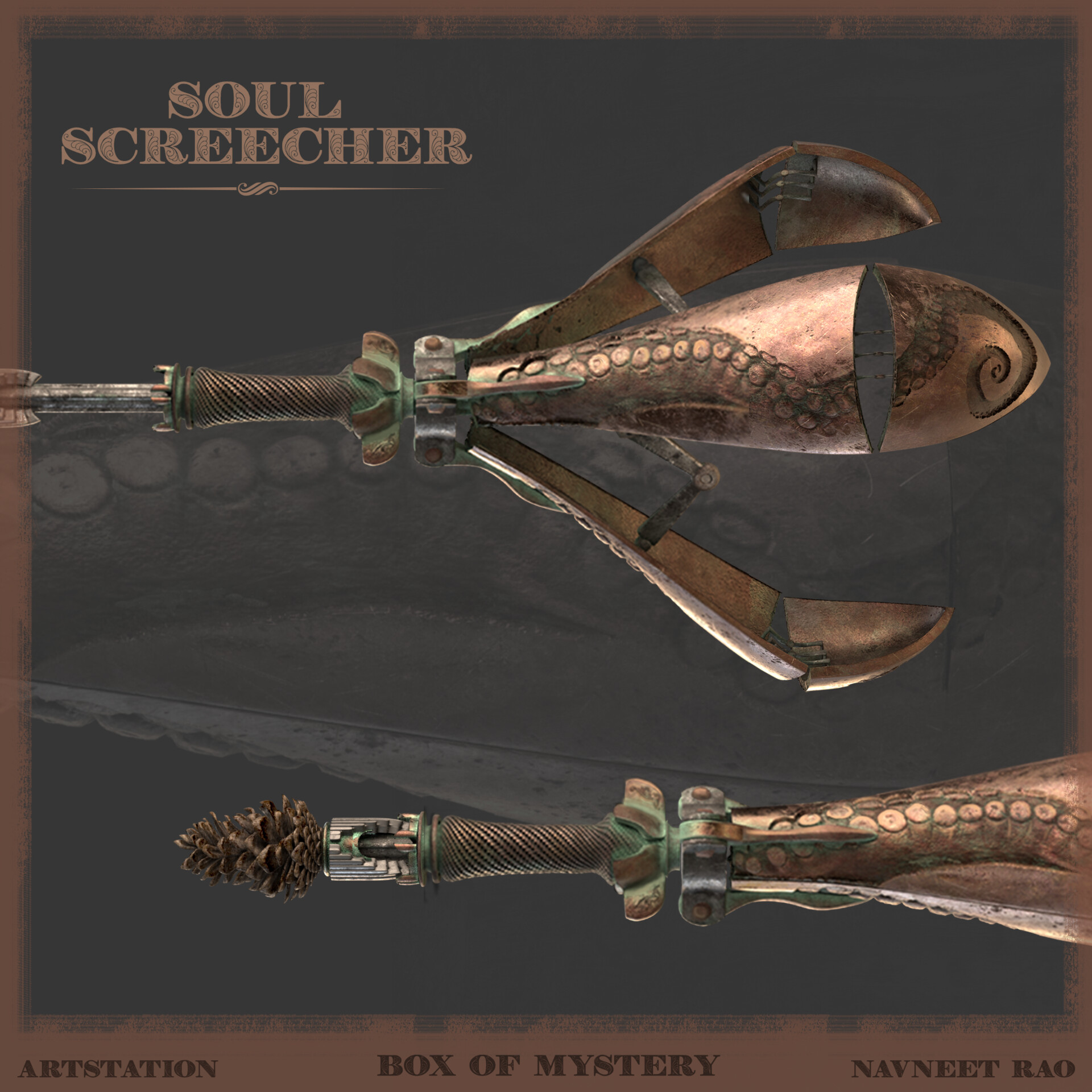 ArtStation - Soul Screecher - Artstation's Box of Mystery Challenge