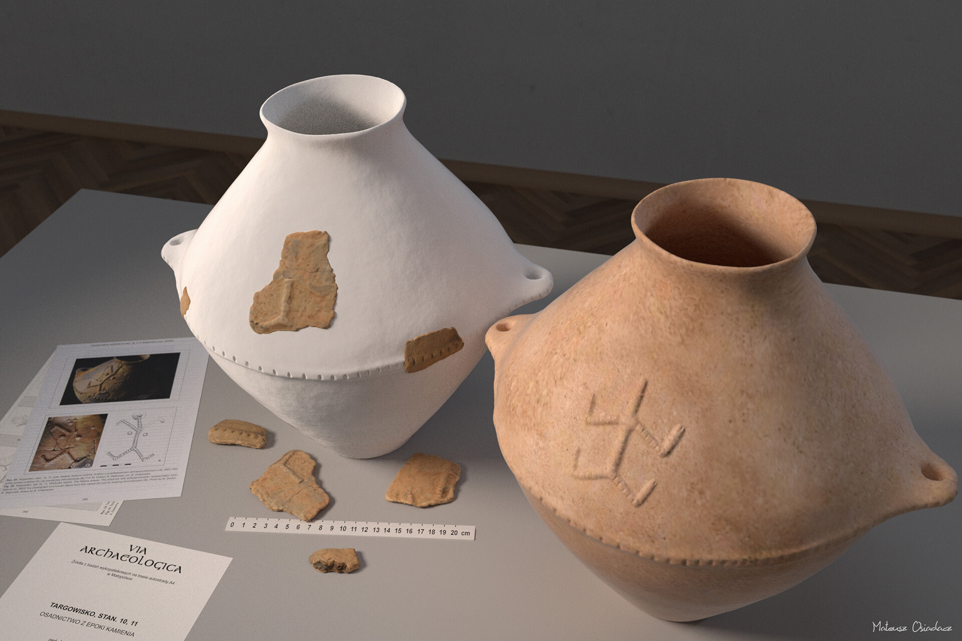 ArtStation - 3D reconstruction of neolithic vessels