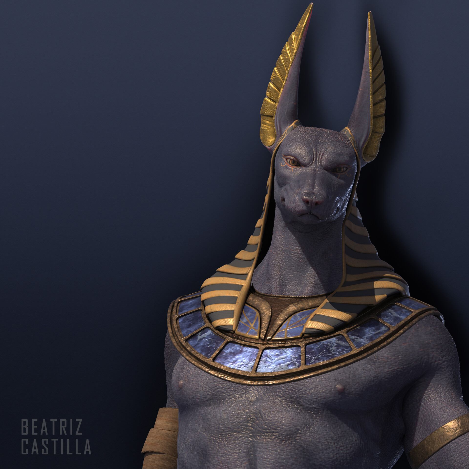 ArtStation - Anubis - Creature