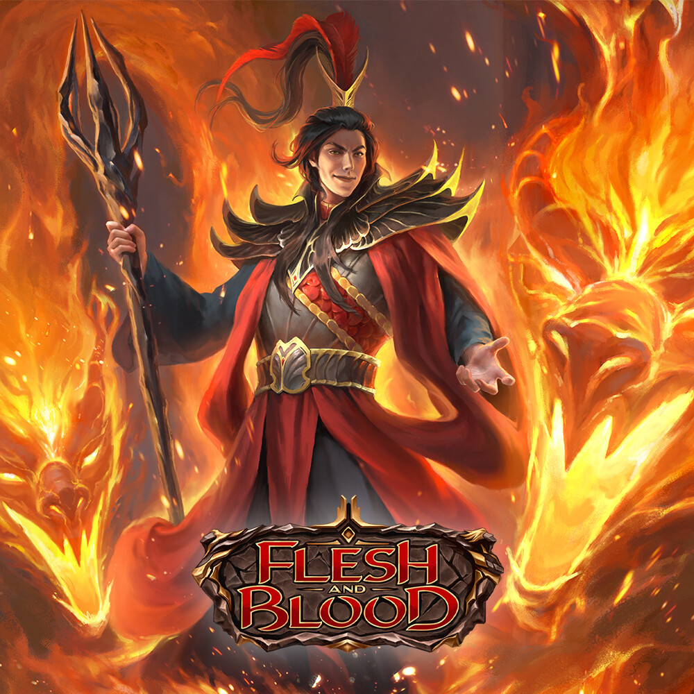 ArtStation - Blazing Aether - Flesh and Blood TCG