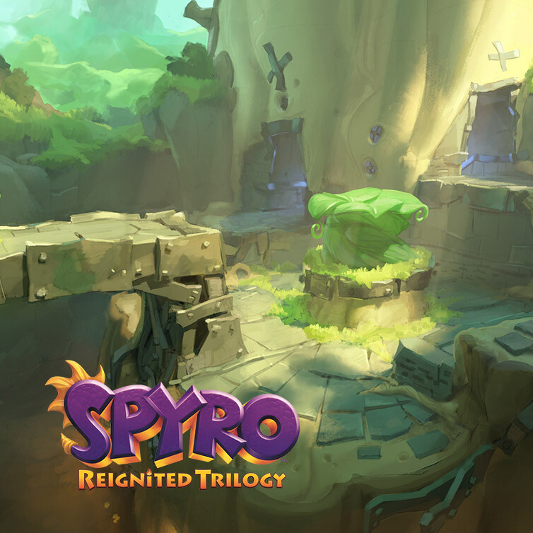 ArtStation - Spyro Reignited - Zephyr