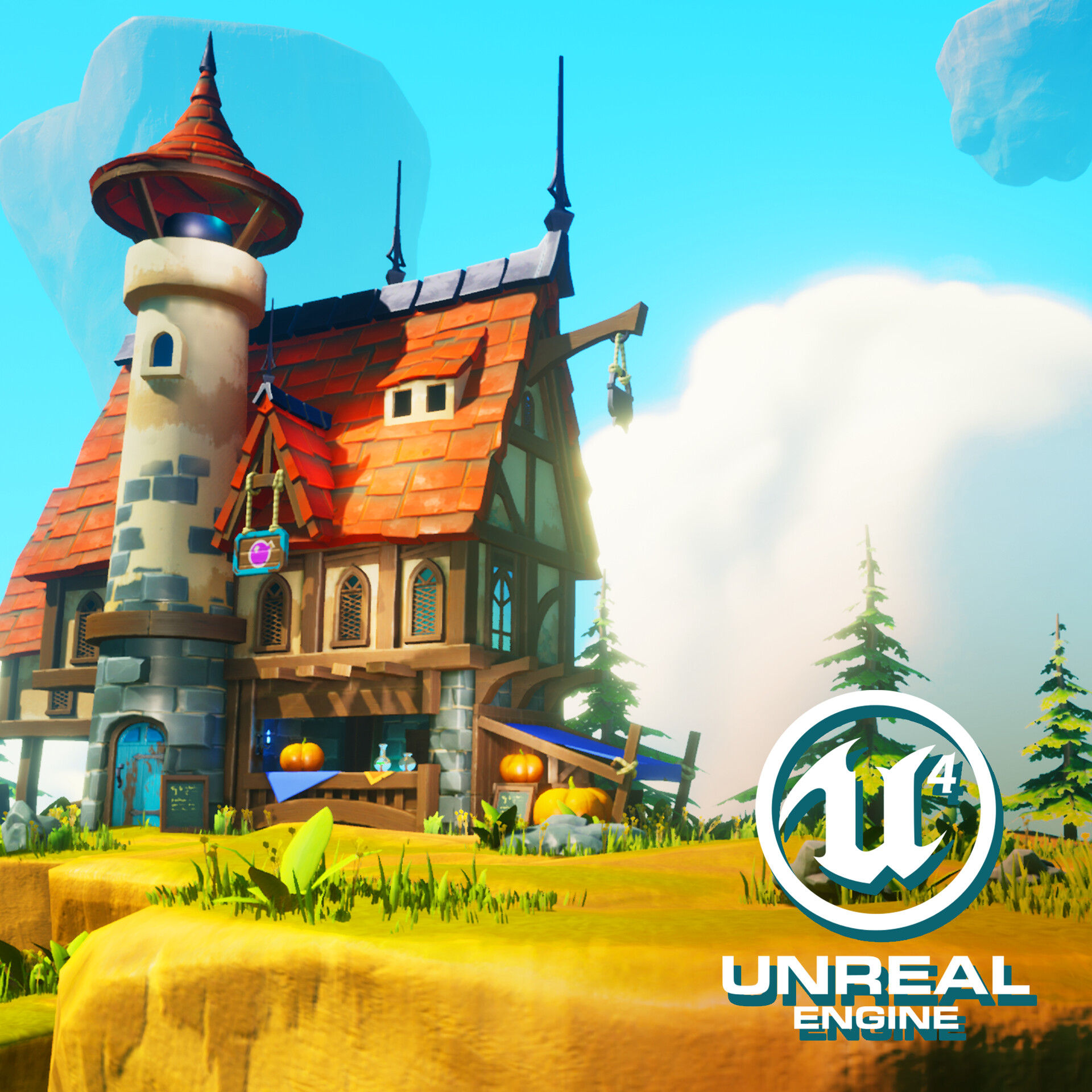 ArtStation - Magic Shop - Unreal Engine