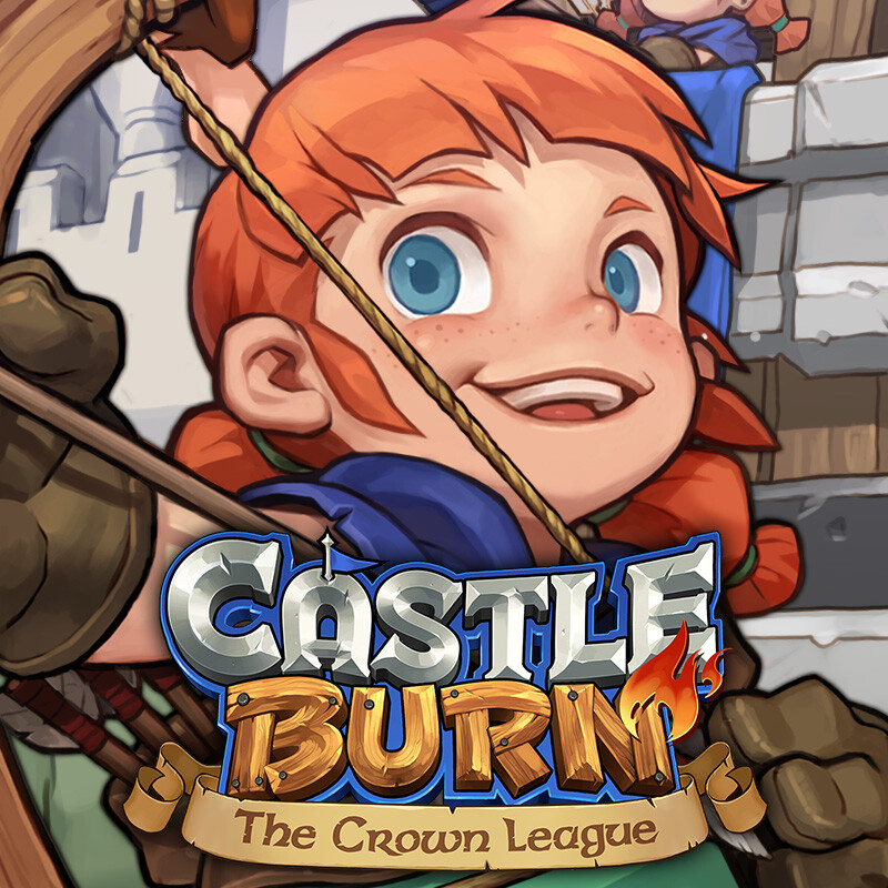 ArtStation - Castle Burn Key Art