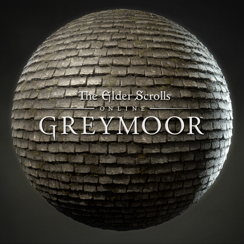 ArtStation - ESO: Greymoor Slate Roof Material