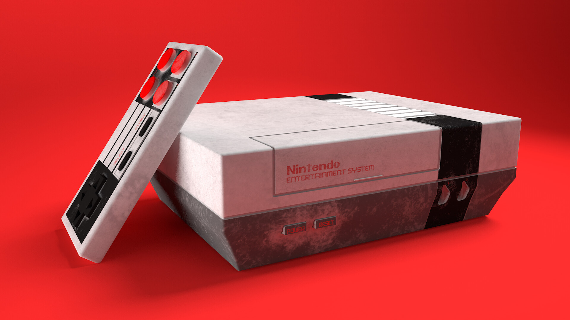 ArtStation - Nintendo Nes Classic