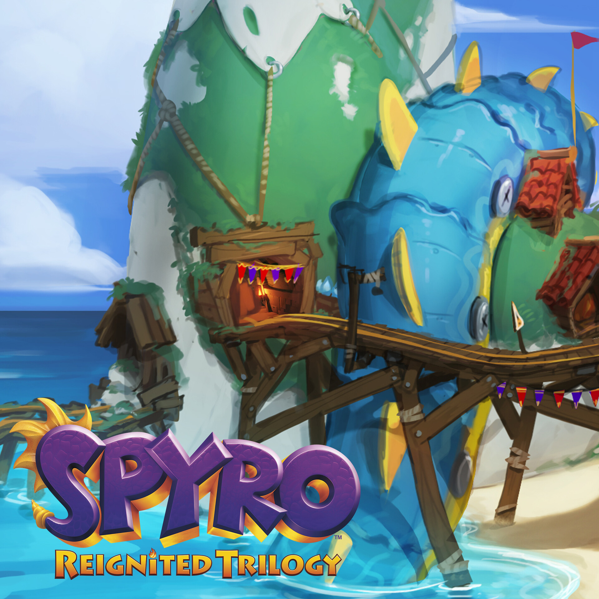 ArtStation - Spyro Reignited Trilogy - environments 4