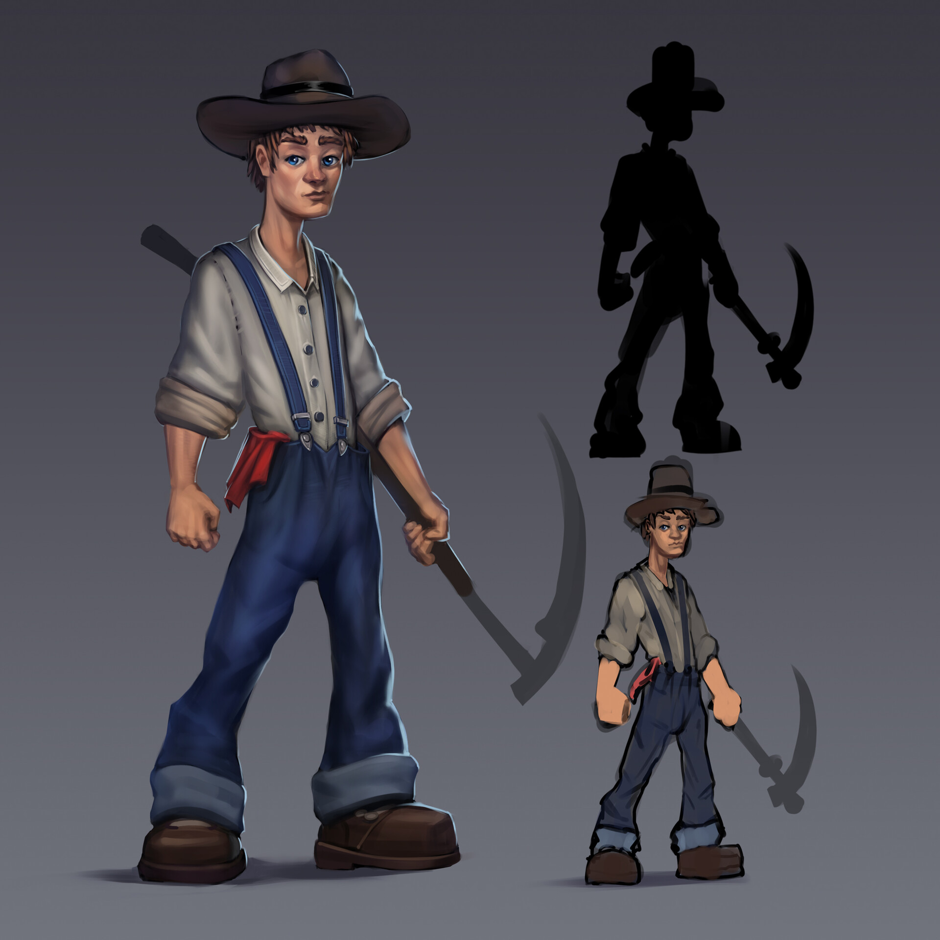 ArtStation - Farmer concept art