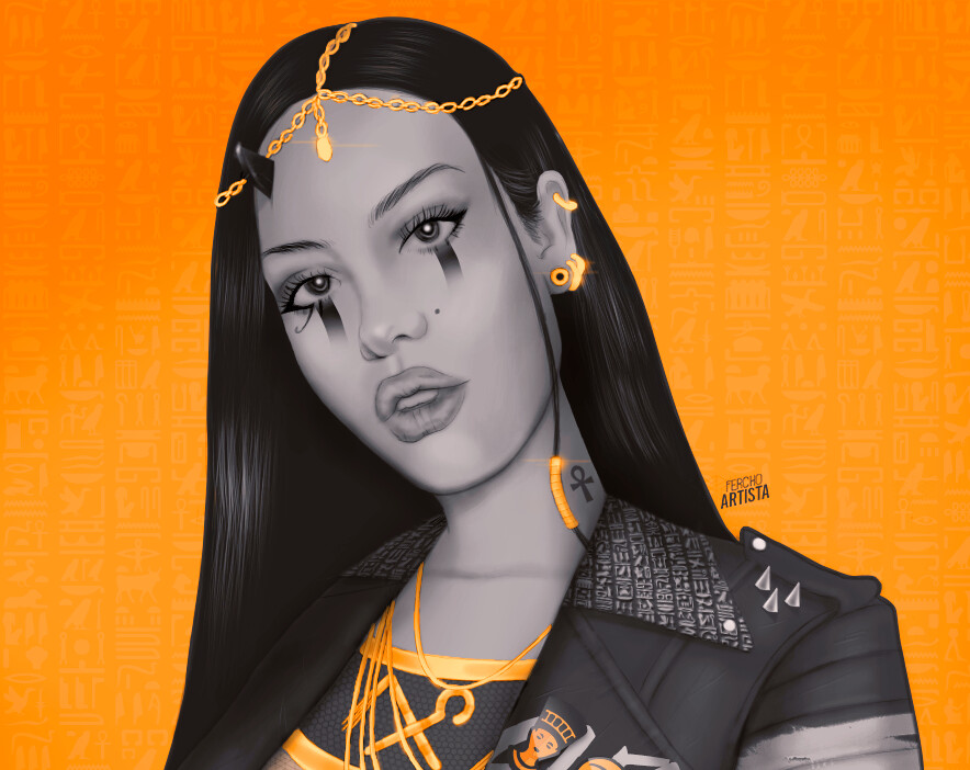 ArtStation - Modern Cleopatra (Κλεοπᾰ́τρᾱ Φιλοπάτωρ)