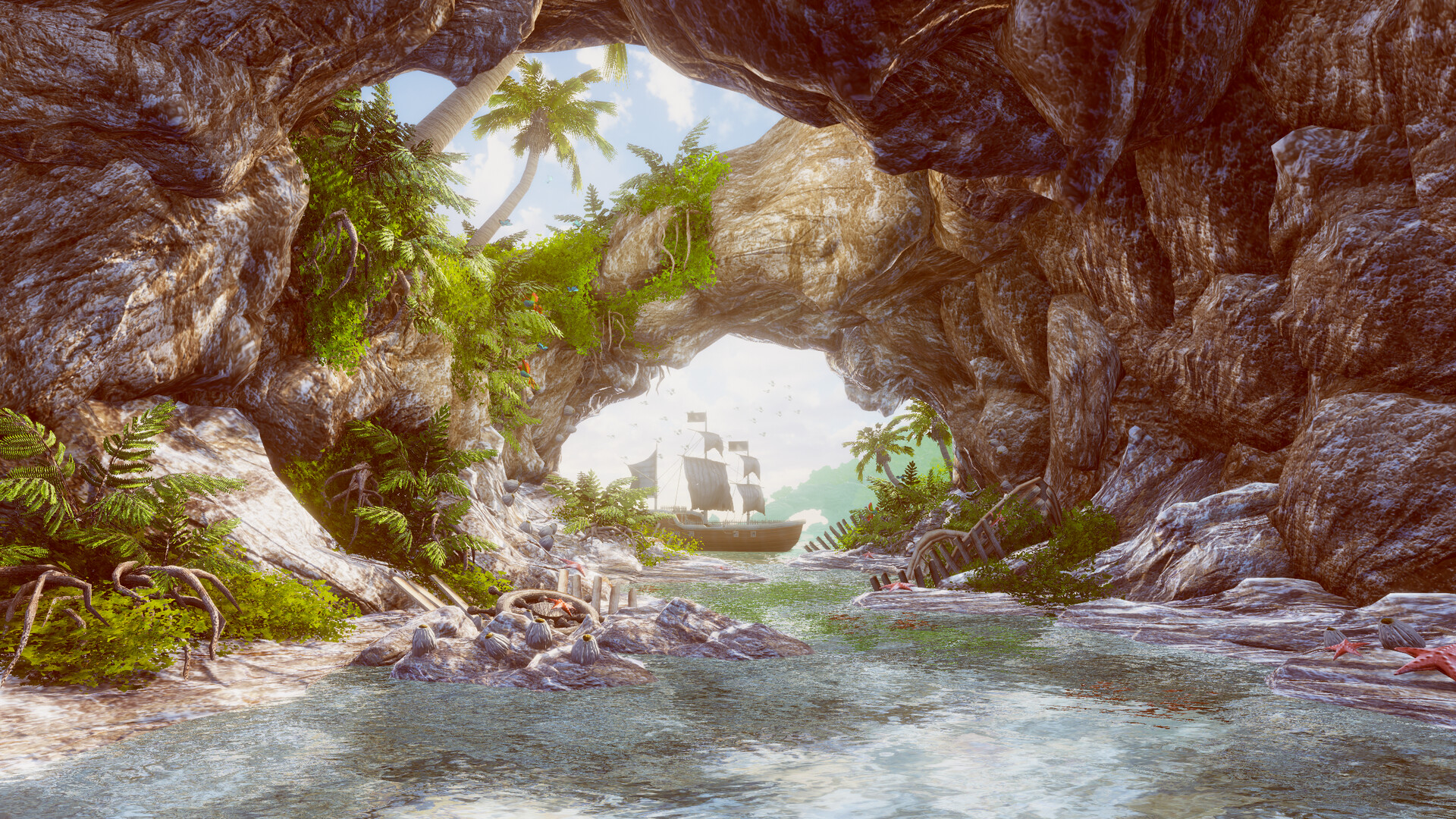 ArtStation - Pirate Cove