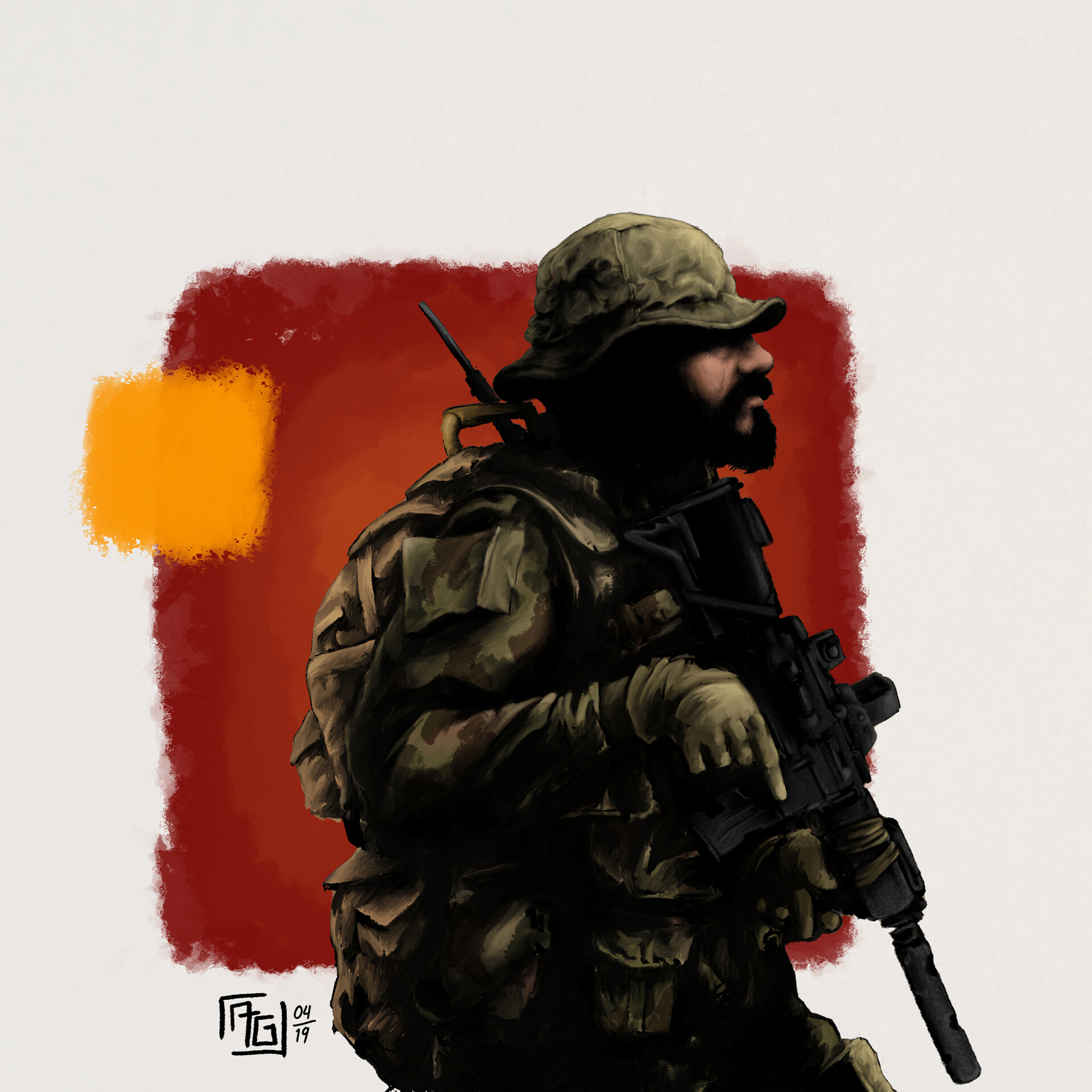 ArtStation - Soldier