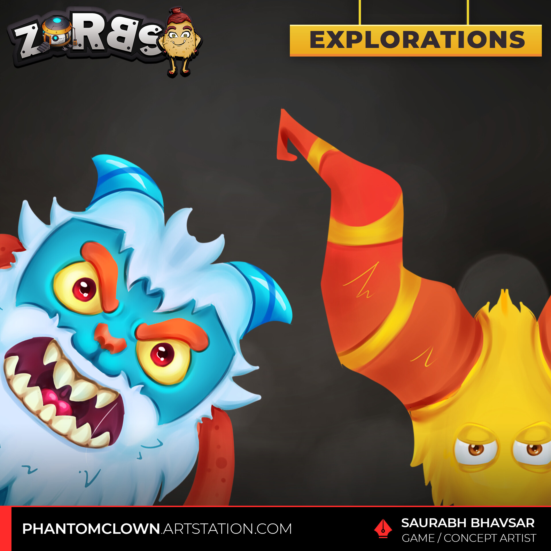 ArtStation - Zorbs - Character Explorations [Scrapped]